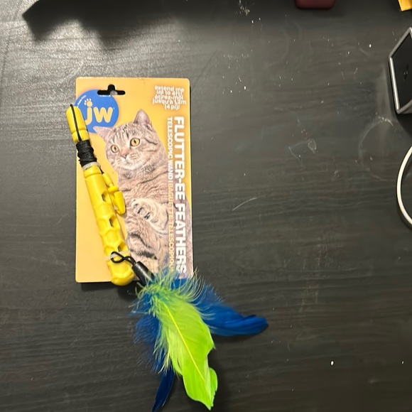 JW | Cat | Jw Flutteree Feathers Telescopic Wand Cat Toy | Poshmark